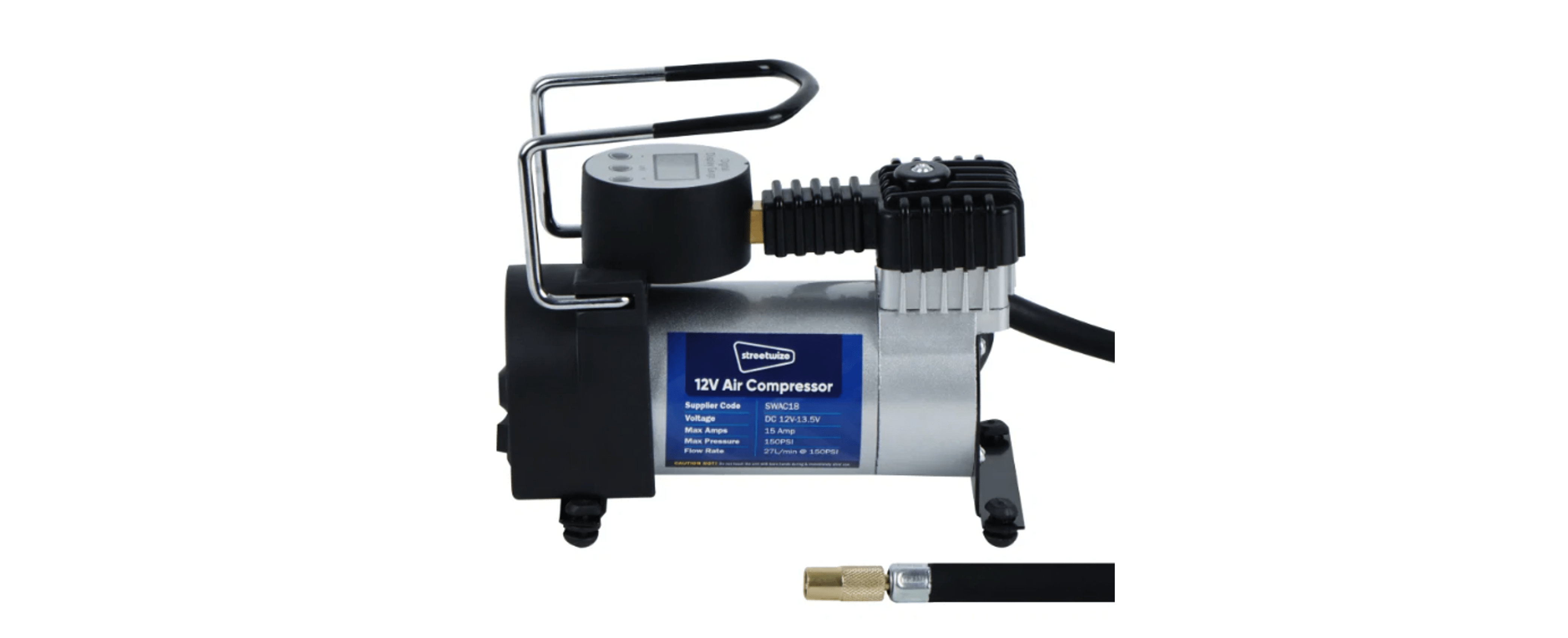 Streetwize SWAC18 Air Compressor: Prices, Specs & Alternatives – autopump