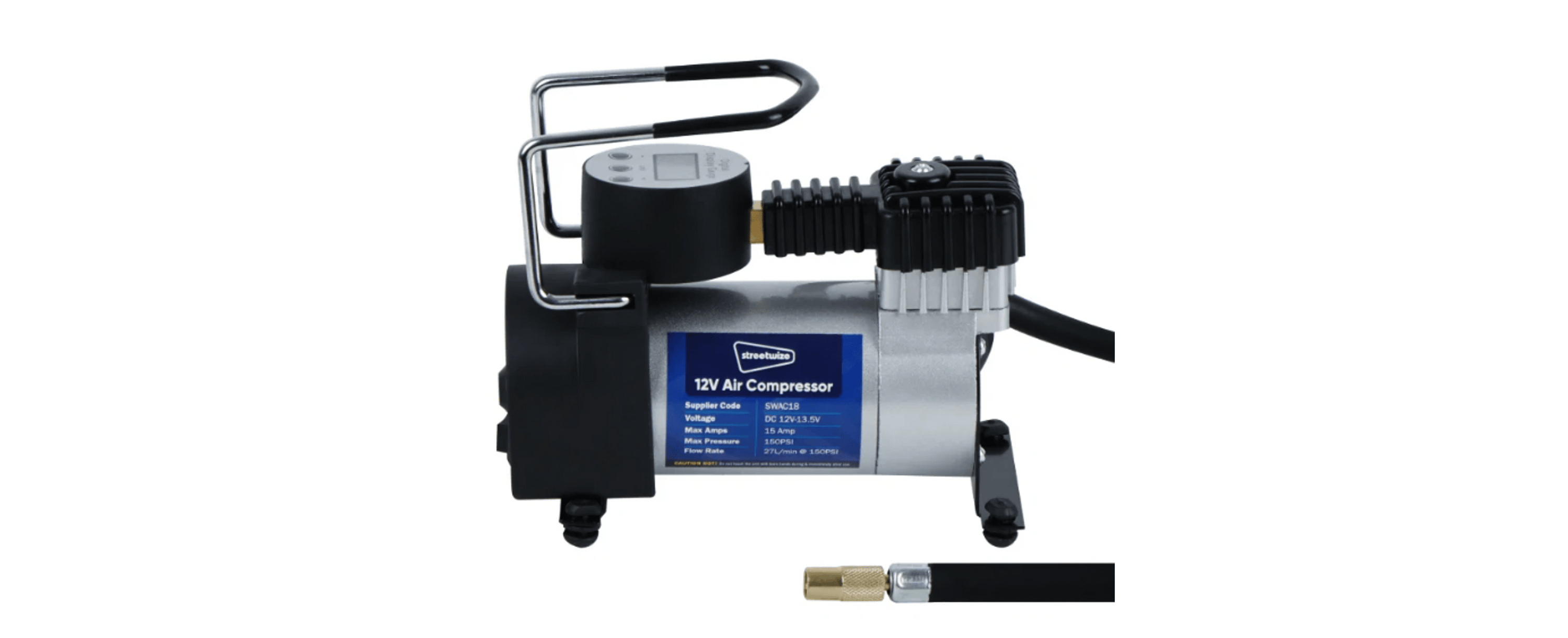 Streetwize SWAC18 Air Compressor: Prices, Specs & Alternatives – autopump